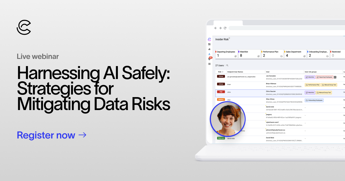 Harnessing AI Safely: Strategies for Mitigating Data Risks | Cyberhaven